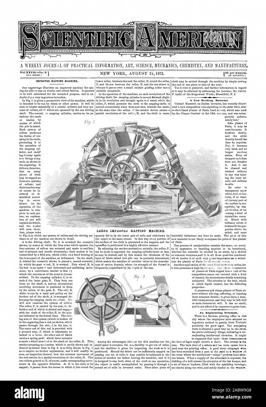 Ladds impaoyej napping machine hi-res stock photography and images - Alamy