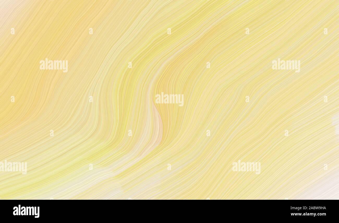 smooth swirl waves background illustration with pale golden rod, khaki ...