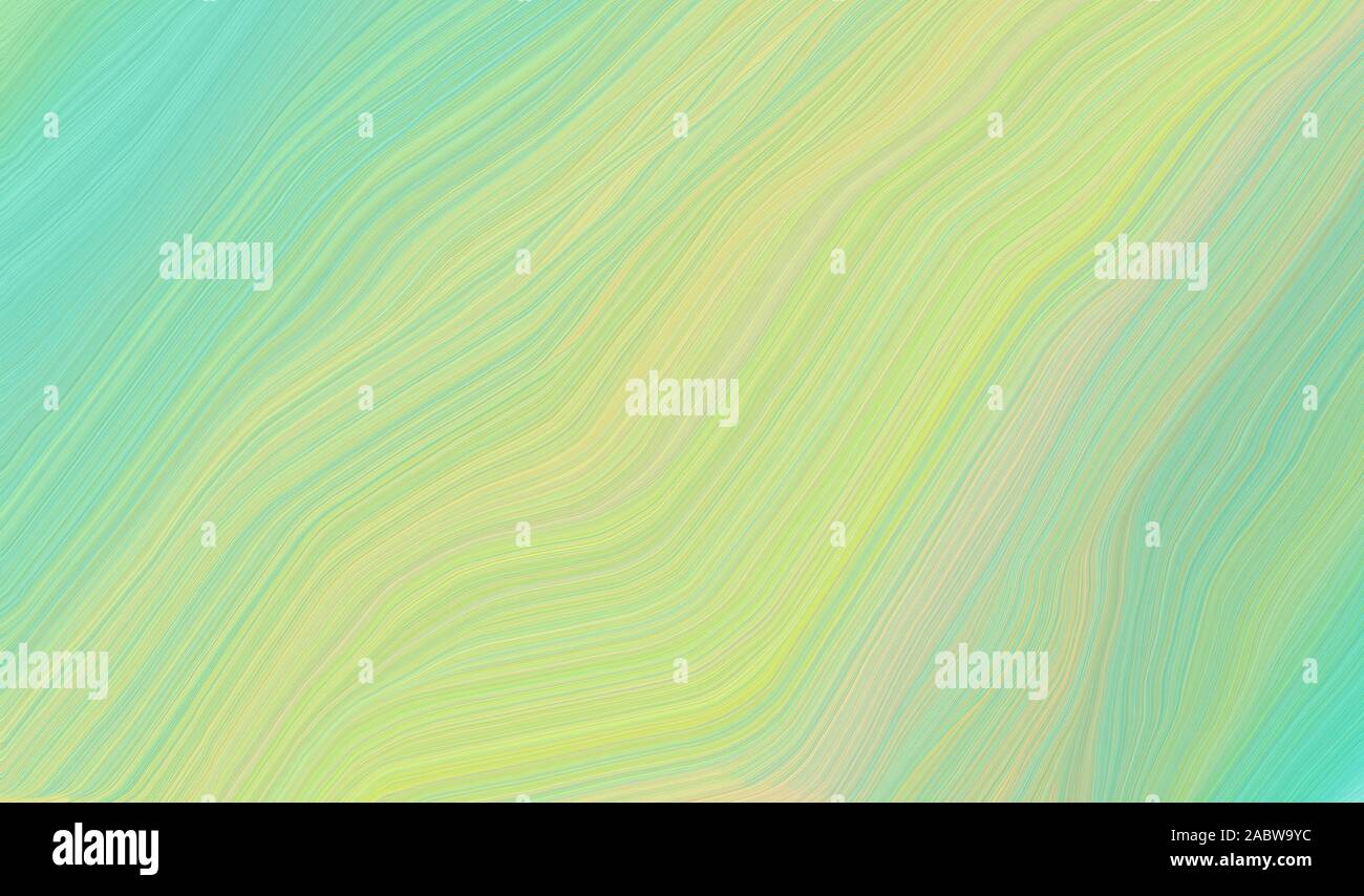 smooth swirl waves background illustration with ash gray, medium aqua ...