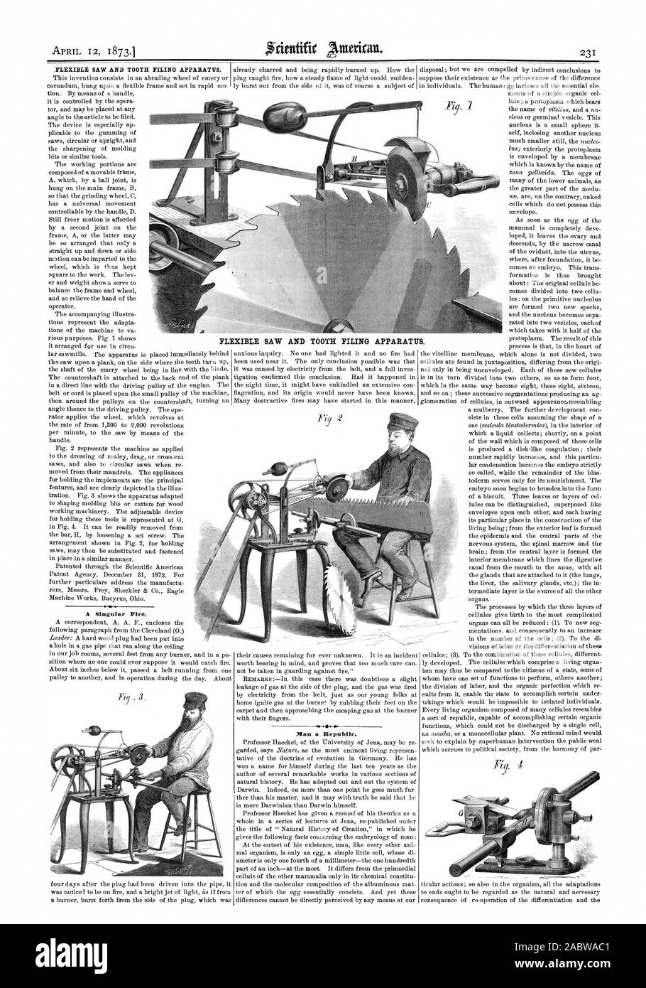 Tooth filing apparatus hi-res stock photography and images - Alamy