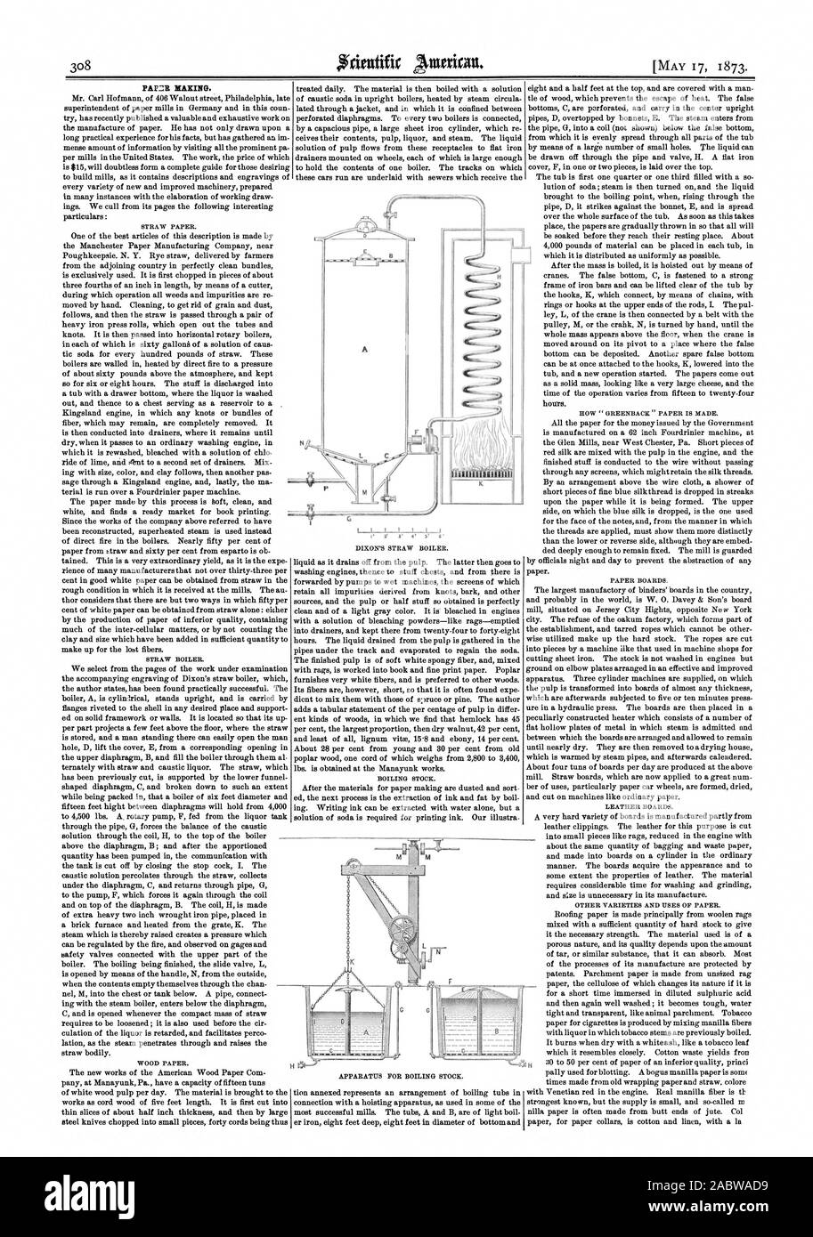 Straw boiler Cut Out Stock Images & Pictures - Alamy