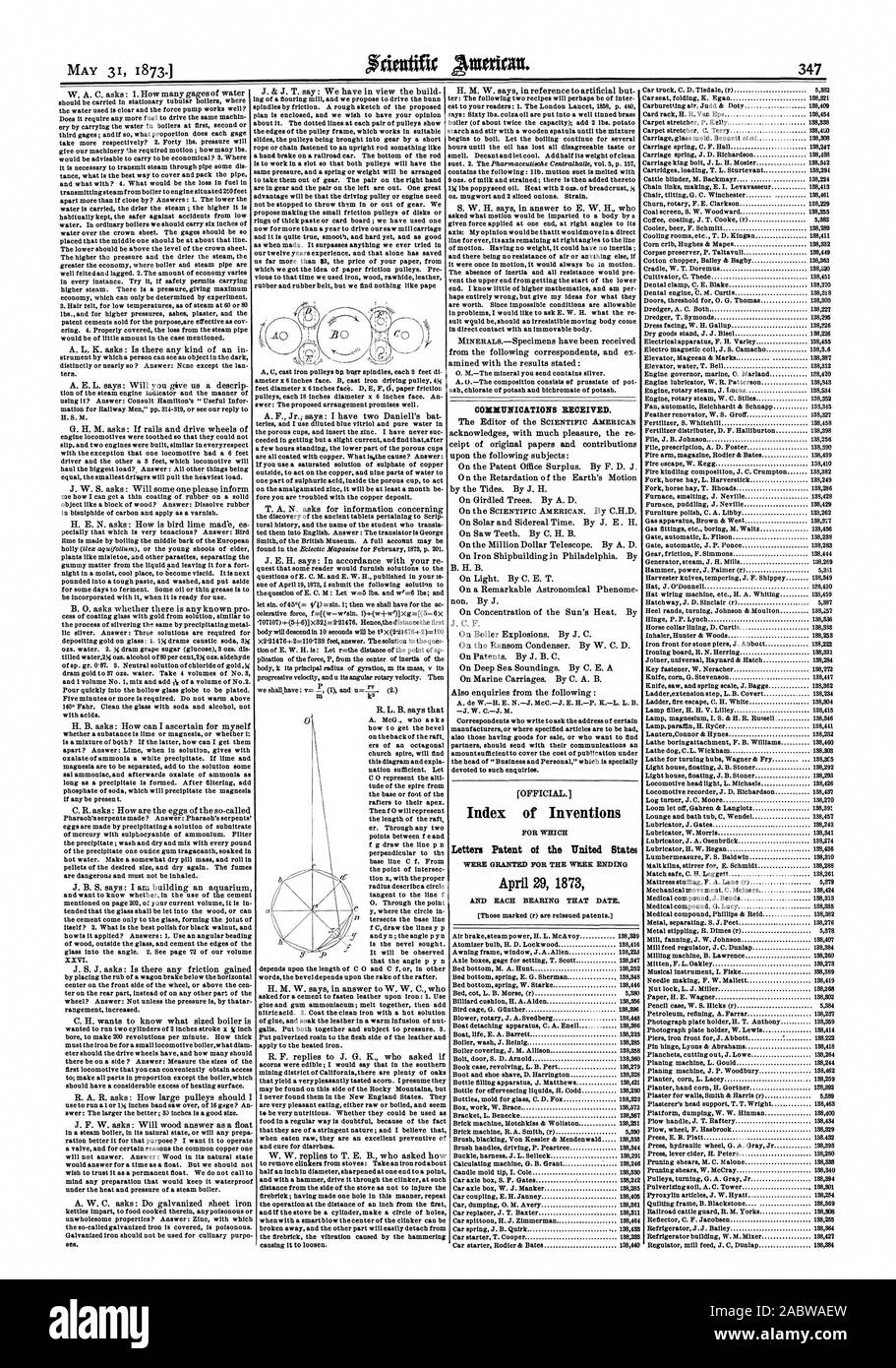 Inventions letters patent hi-res stock photography and images - Alamy