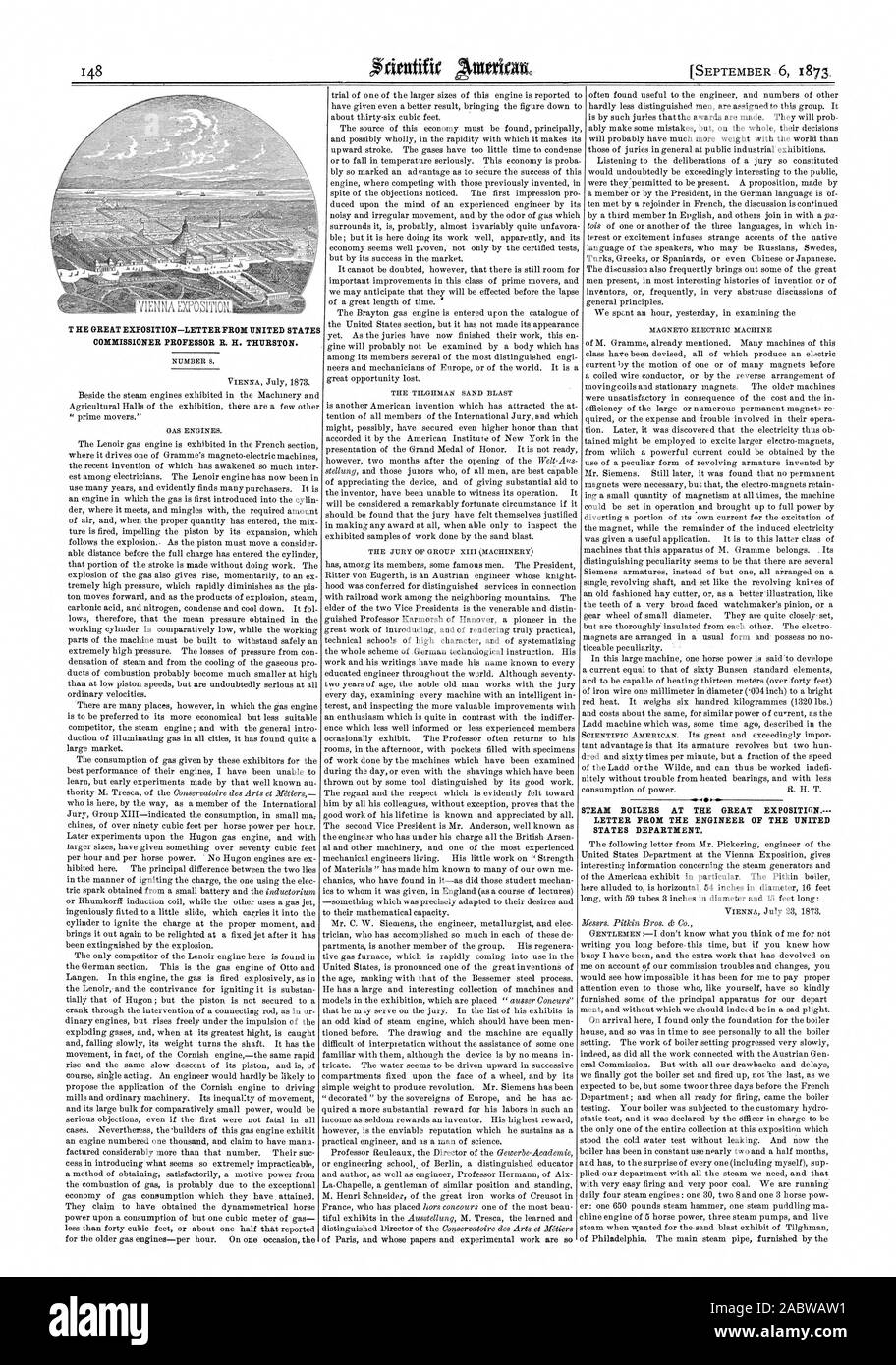 T he great exposition letter hi-res stock photography and images - Alamy