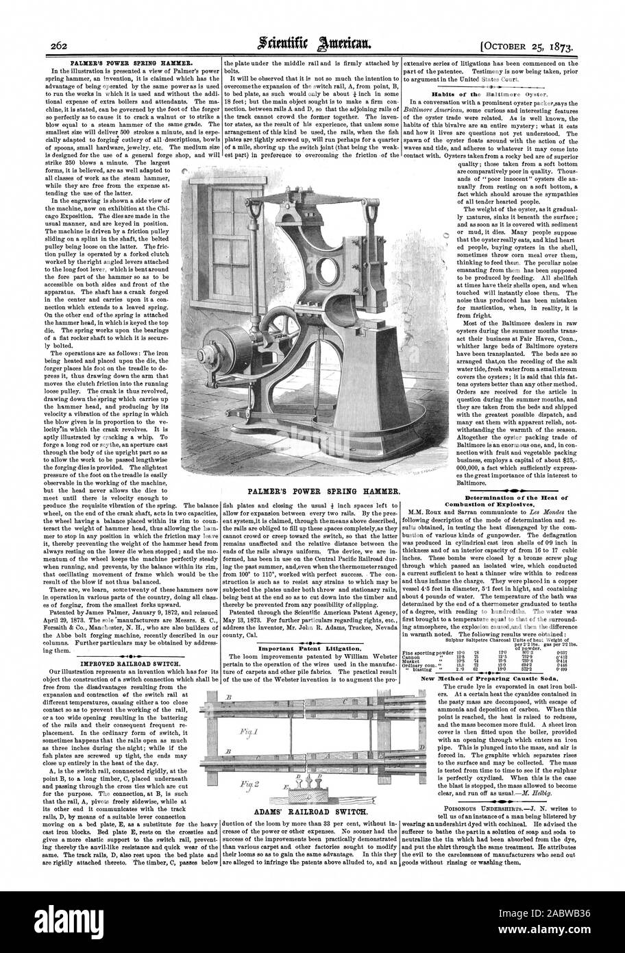 262 palmers power spring hammer hi-res stock photography and images - Alamy