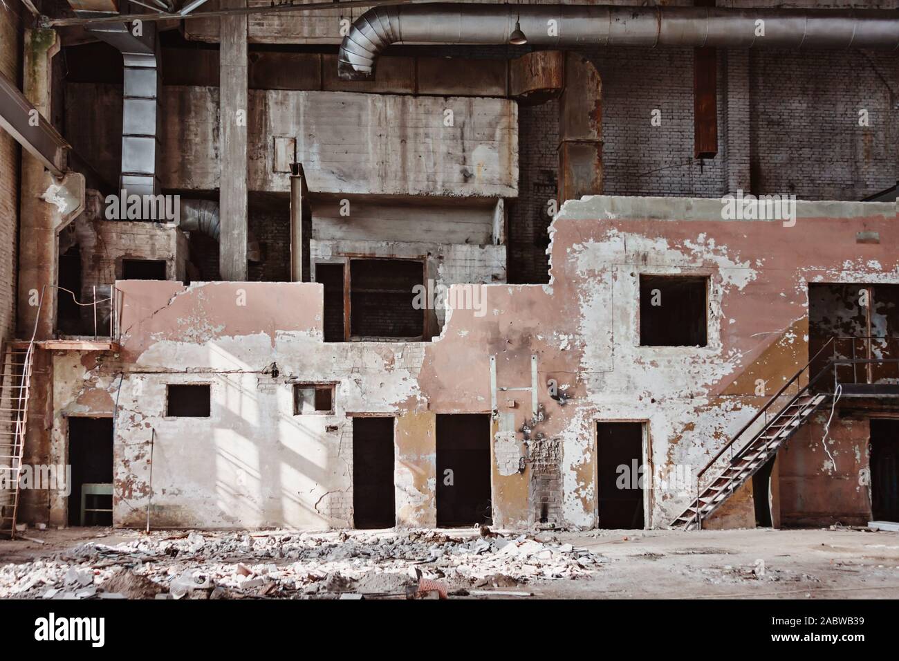 Factory wall background hi-res stock photography and images - Alamy