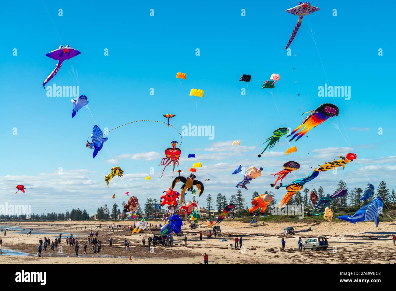 Semaphore, South Australia - April 22, 2019: Adelaide International ...