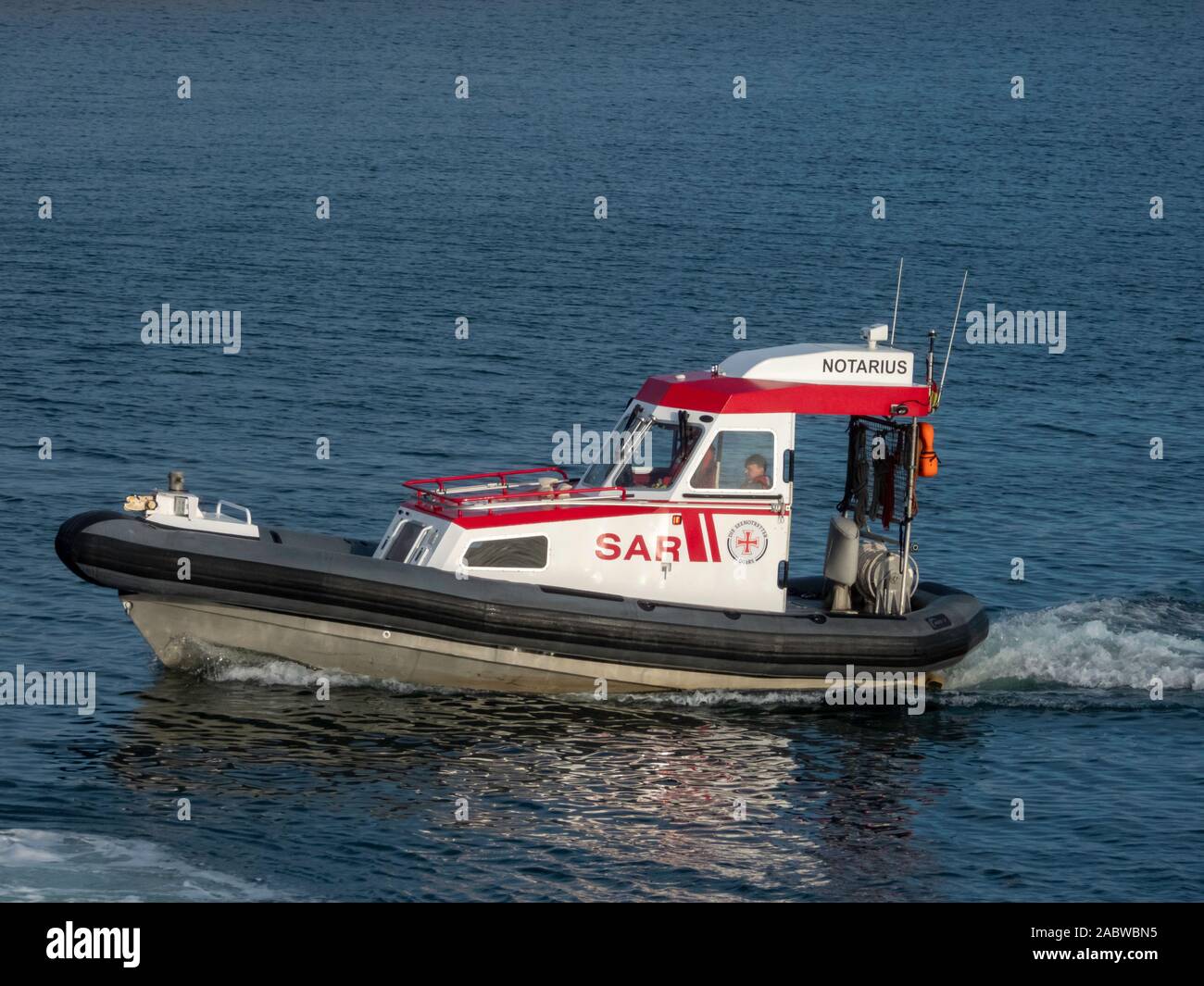 Rettungsboot der SAR Stock Photo - Alamy