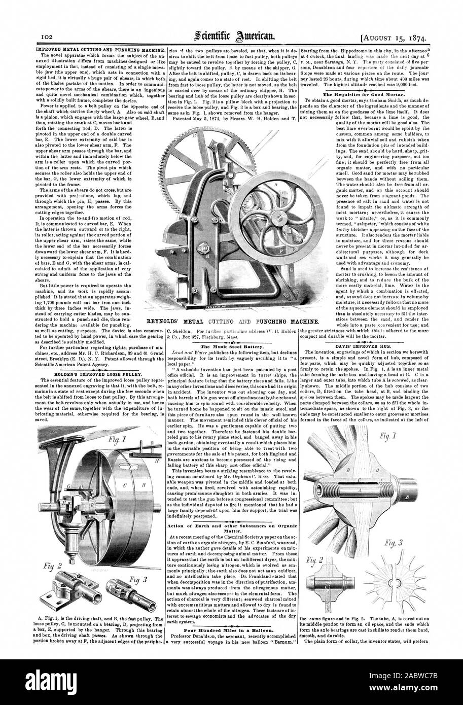 loose pulley C is mounted on a bearing D projecting from a box E ...