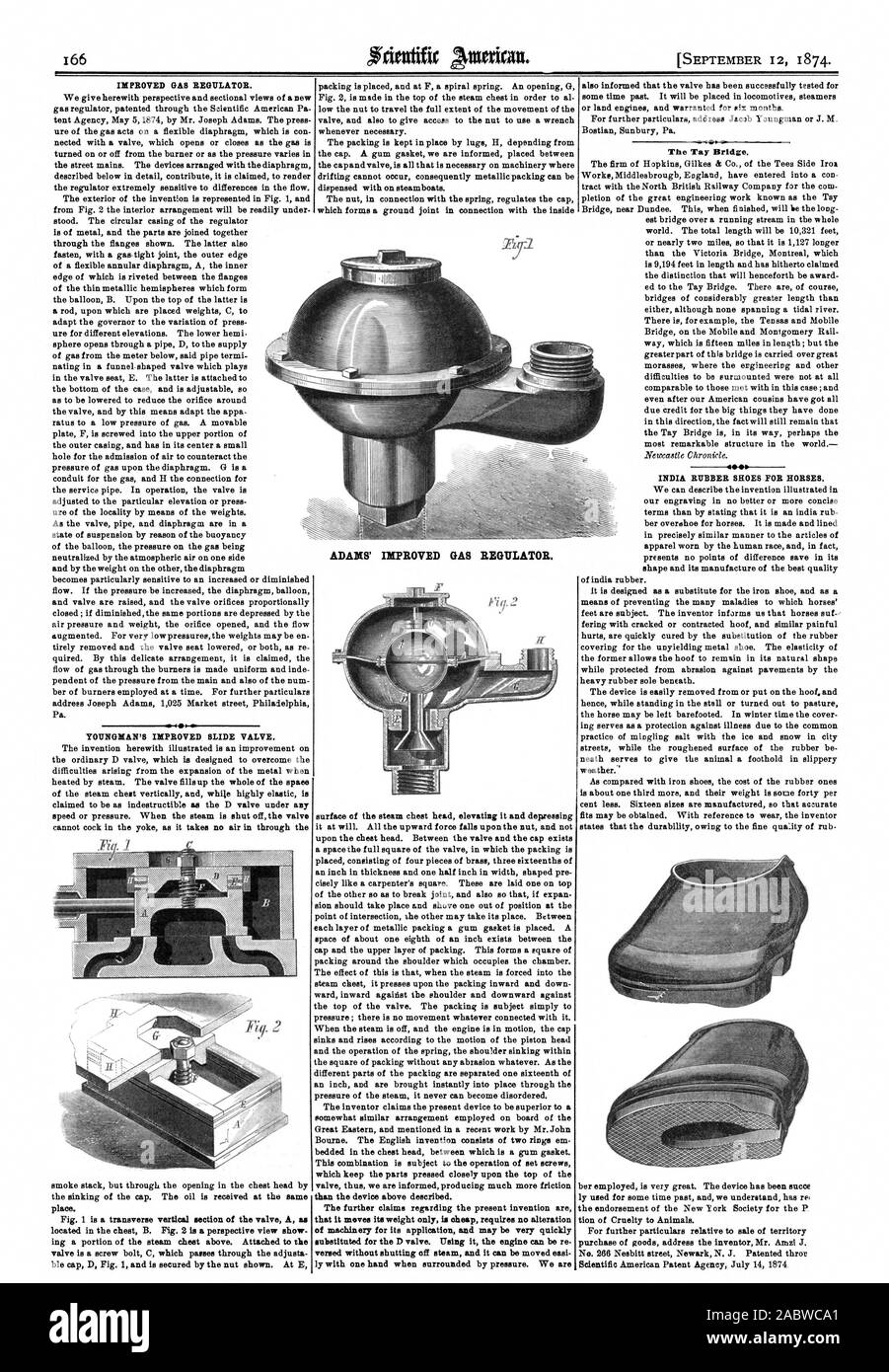 41 adams improved gas regulator hi-res stock photography and images - Alamy