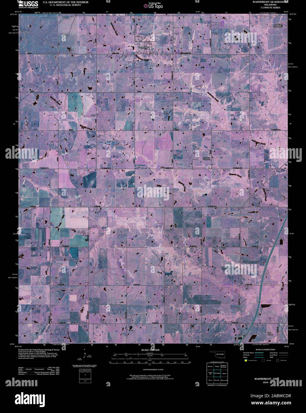 Map of wainwright hi-res stock photography and images - Alamy