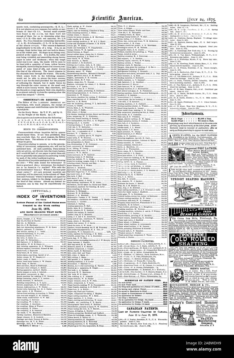 $15 $30 UPRIGHT SHAPING MACHINE. Improved FOOT LATHES j IIIIII 1s IR ...