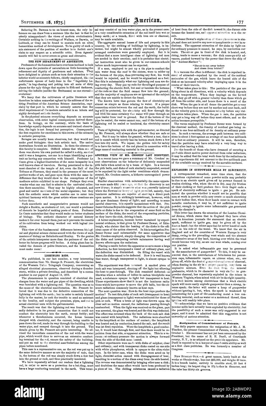 Crookes last discovery hi-res stock photography and images - Alamy