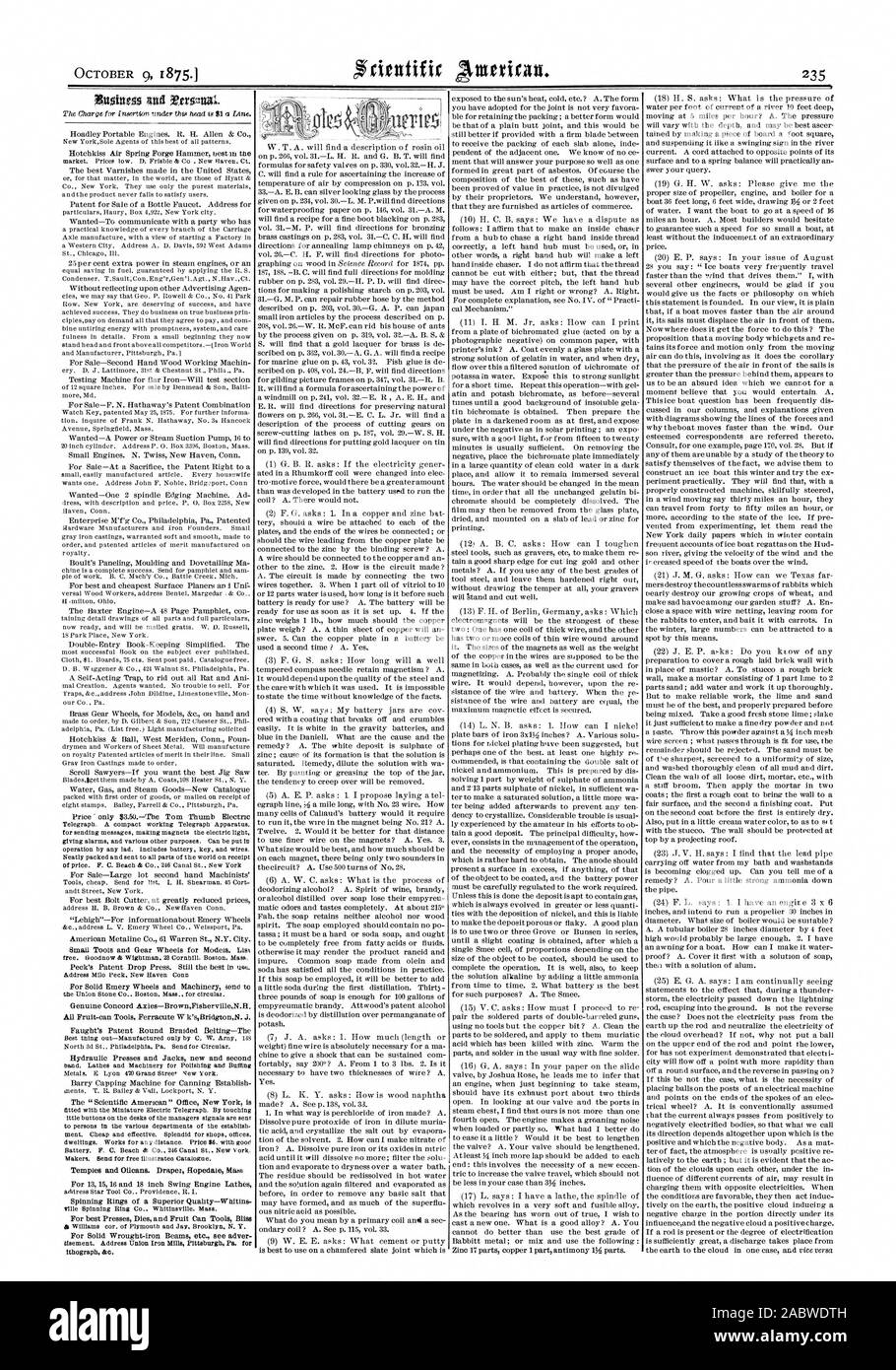 1875 10 09 Cut Out Stock Images & Pictures - Alamy