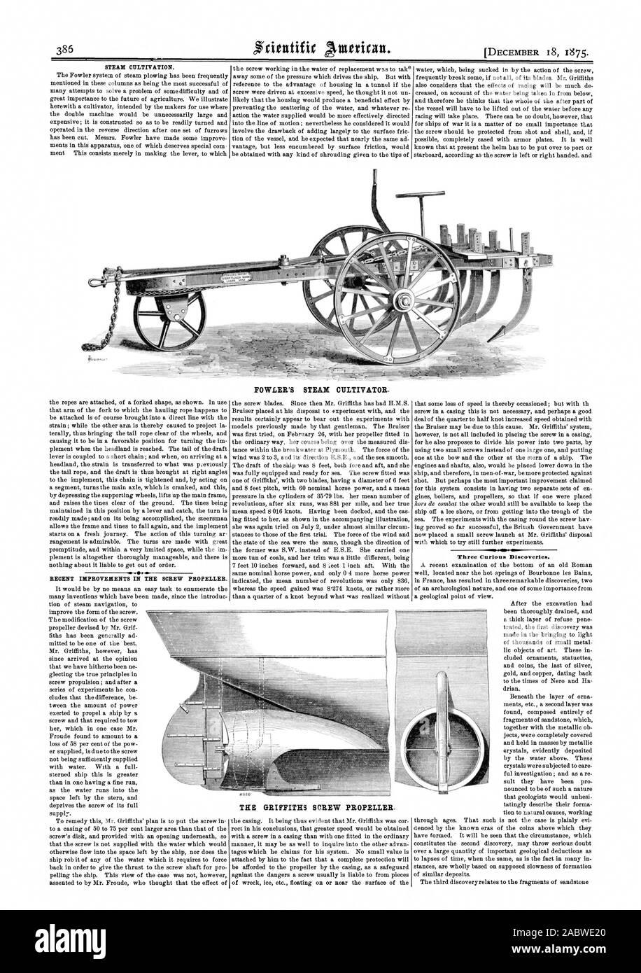 Fowlers steam cultivator Cut Out Stock Images & Pictures - Alamy