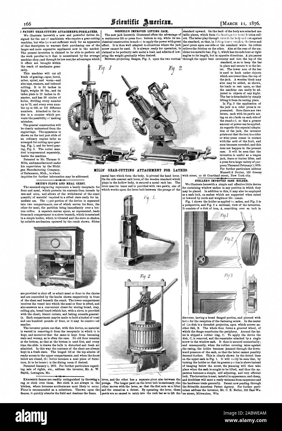 Cornells improved lifting jack hi-res stock photography and images - Alamy