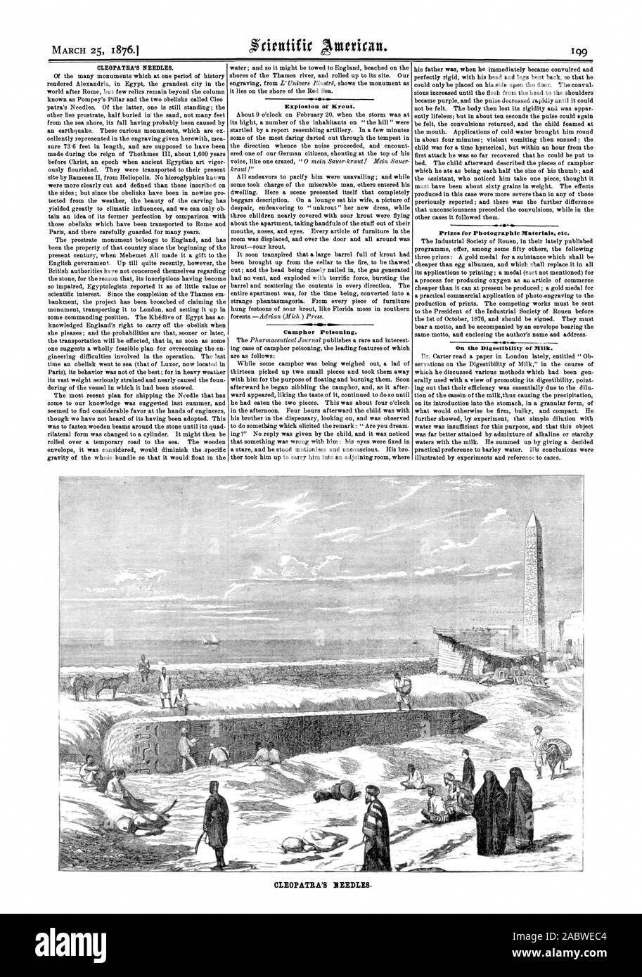 Cleopatras needles Cut Out Stock Images & Pictures - Alamy