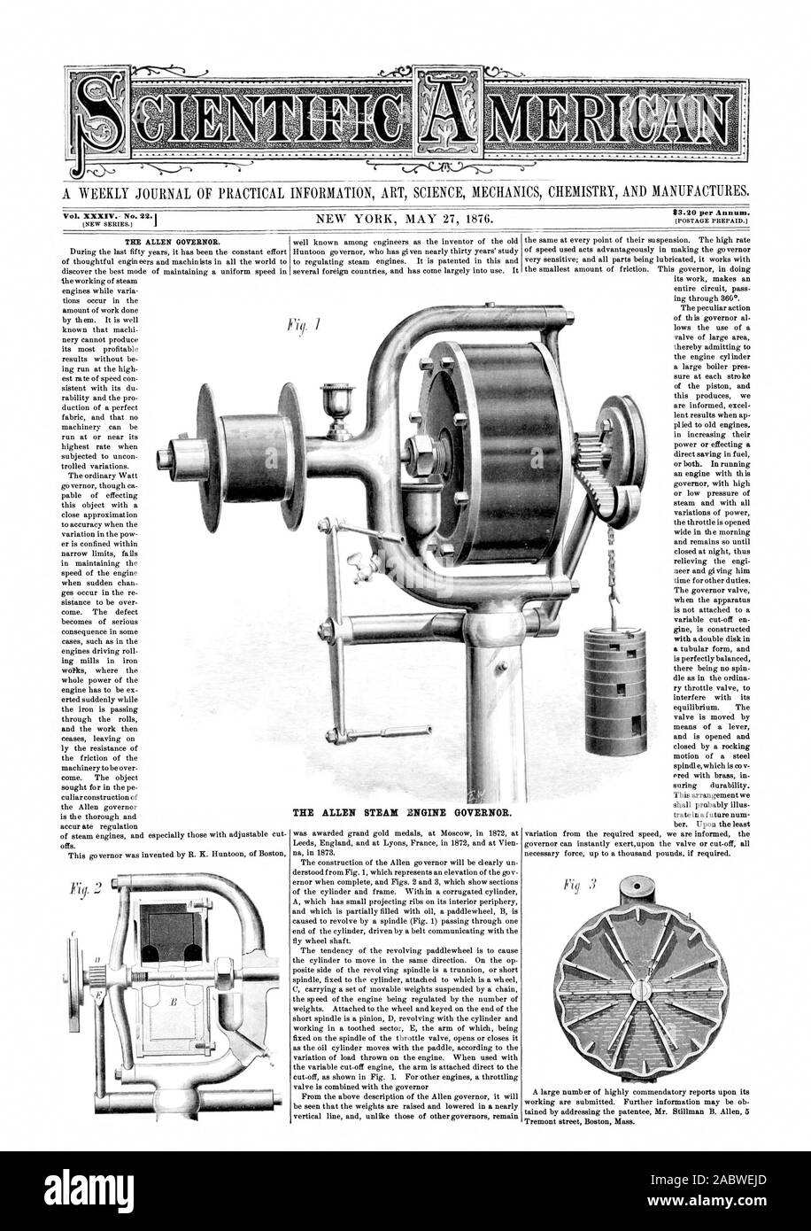 Allen steam engine governor hi-res stock photography and images - Alamy