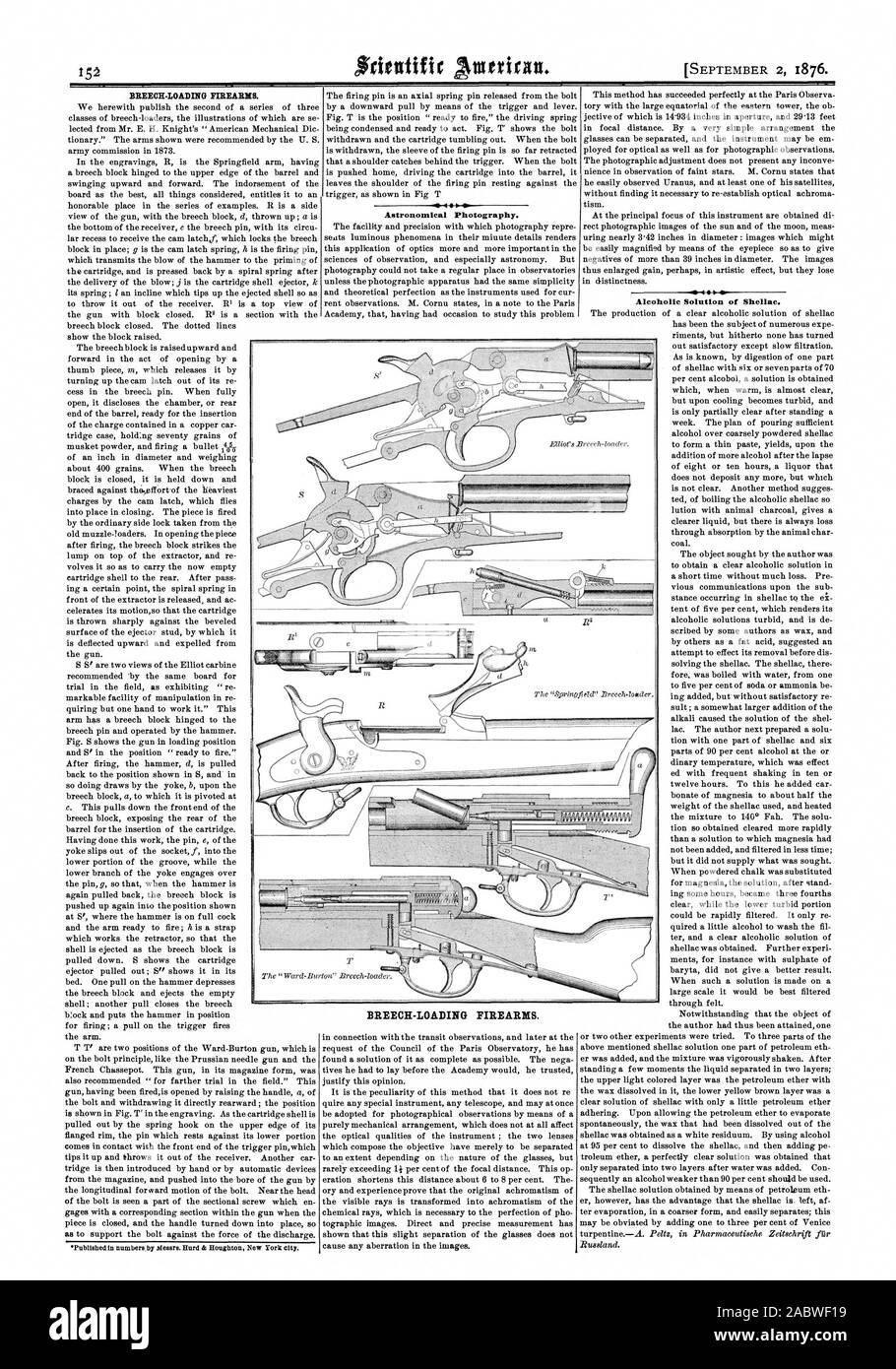 Breech loading firearms Black and White Stock Photos & Images - Alamy