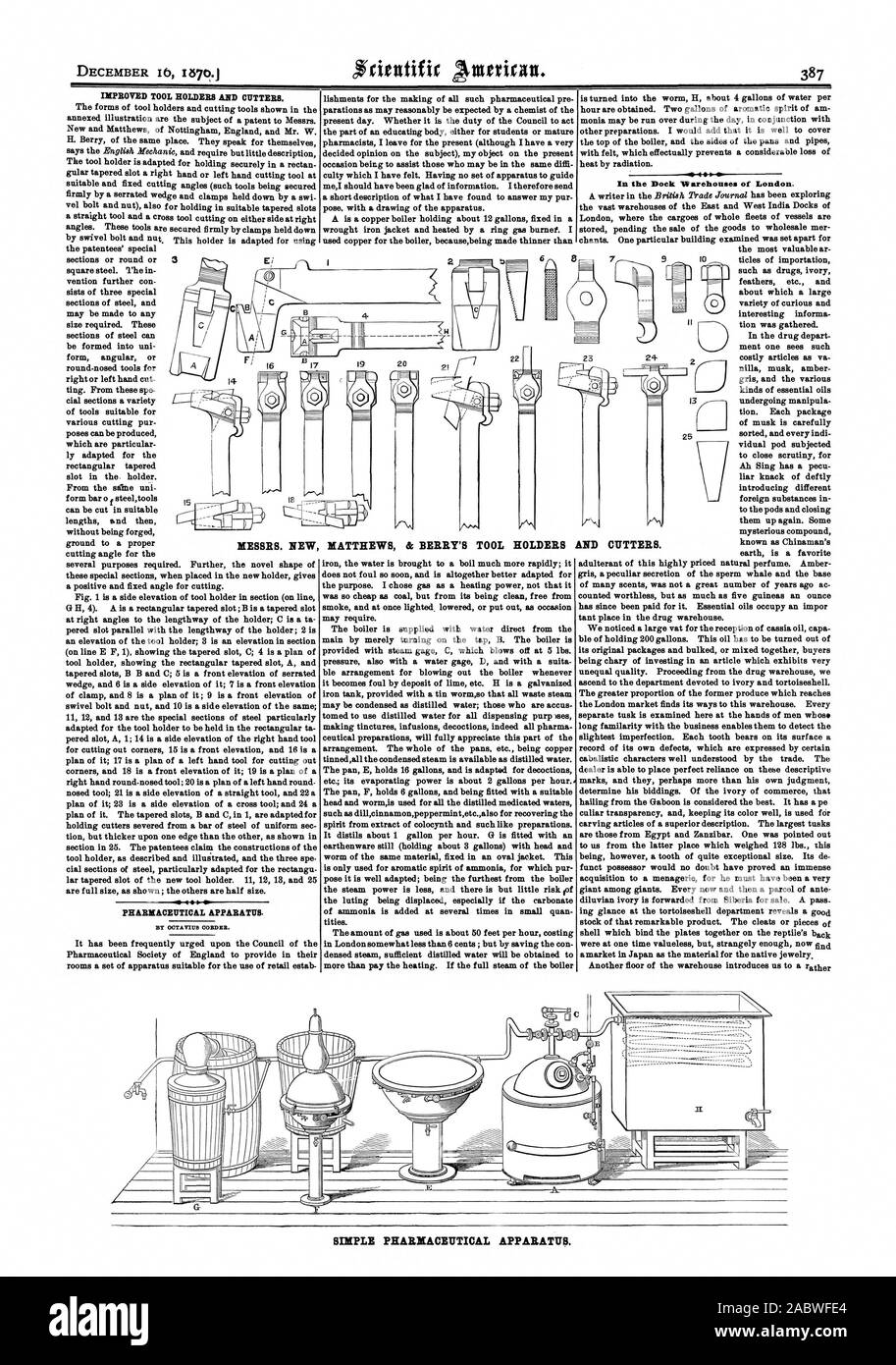 Simple pharmaceutical apparatus hi-res stock photography and images - Alamy