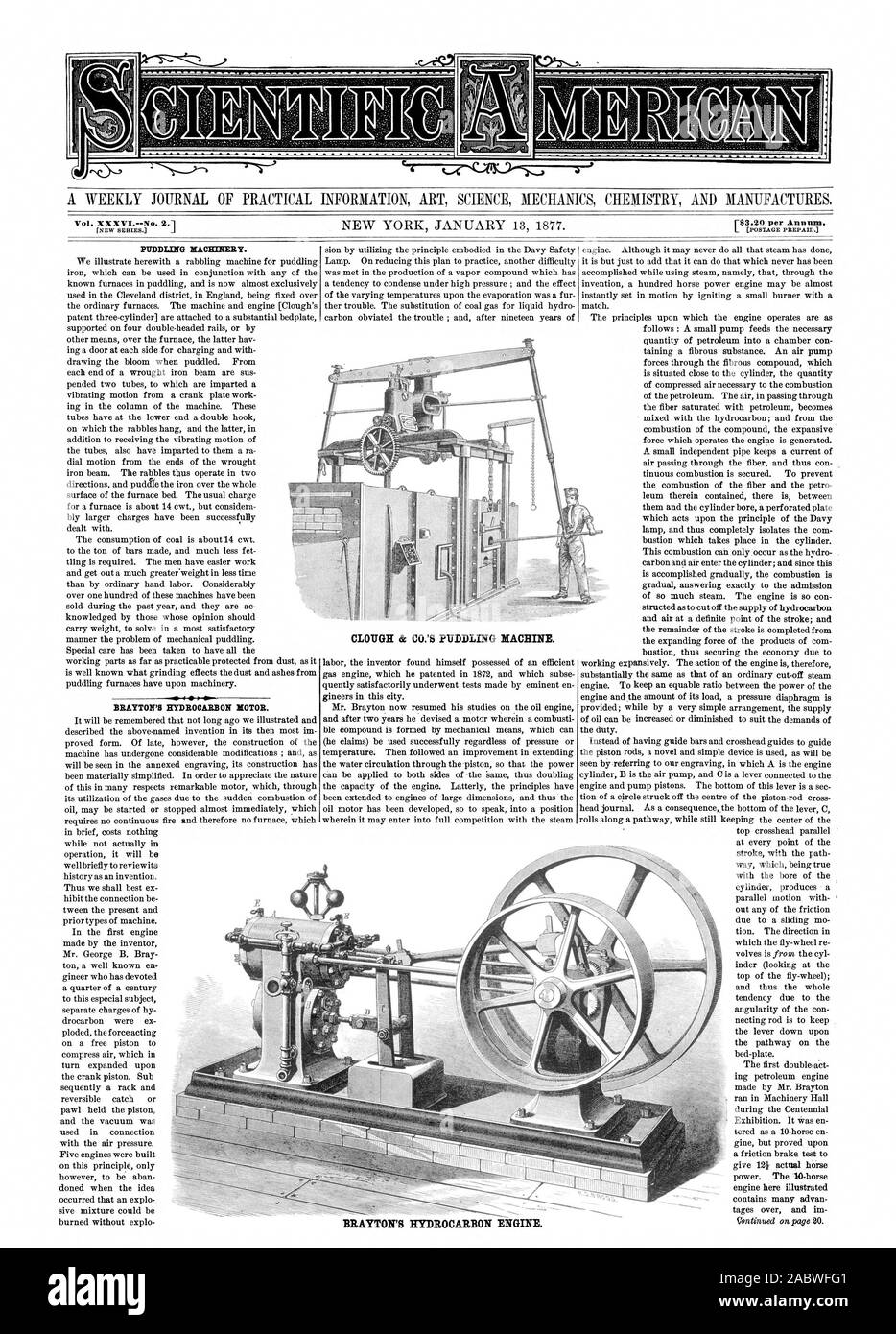 Braytons hydrocarbon engine hi-res stock photography and images - Alamy