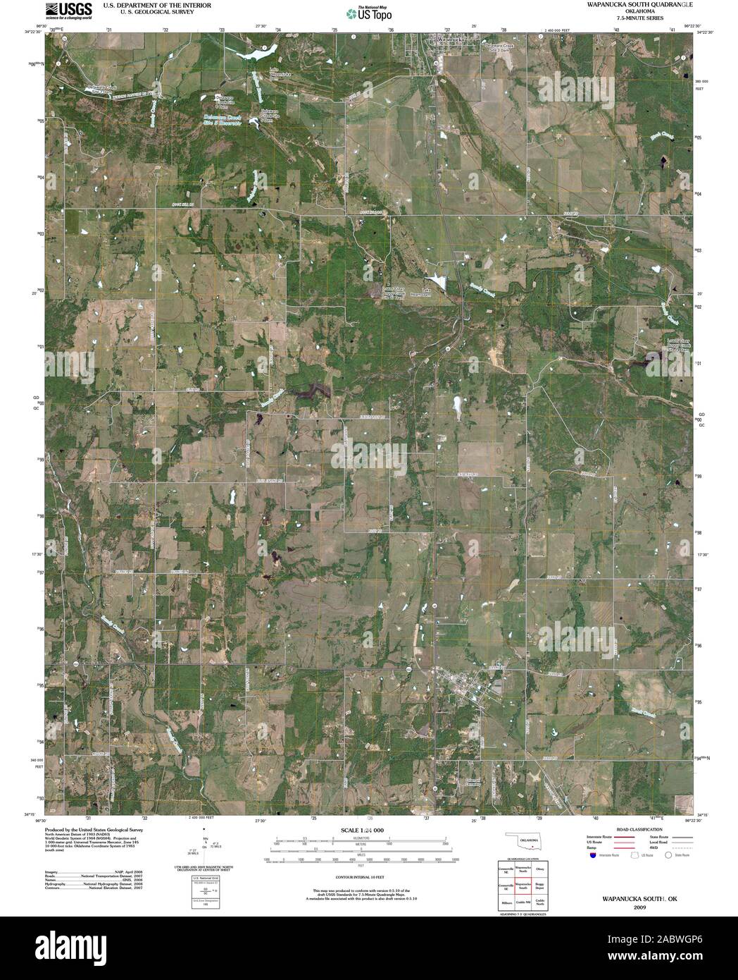 Wapanucka south hi-res stock photography and images - Alamy