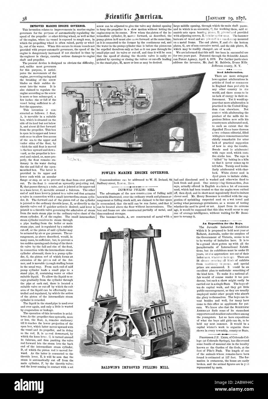 Improved marine engine governor hi-res stock photography and images - Alamy