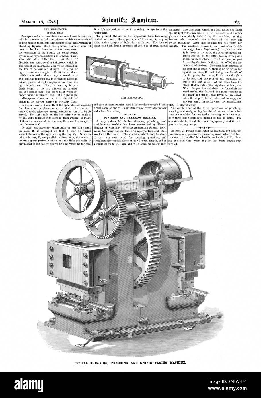 Helioscope Black and White Stock Photos & Images - Alamy