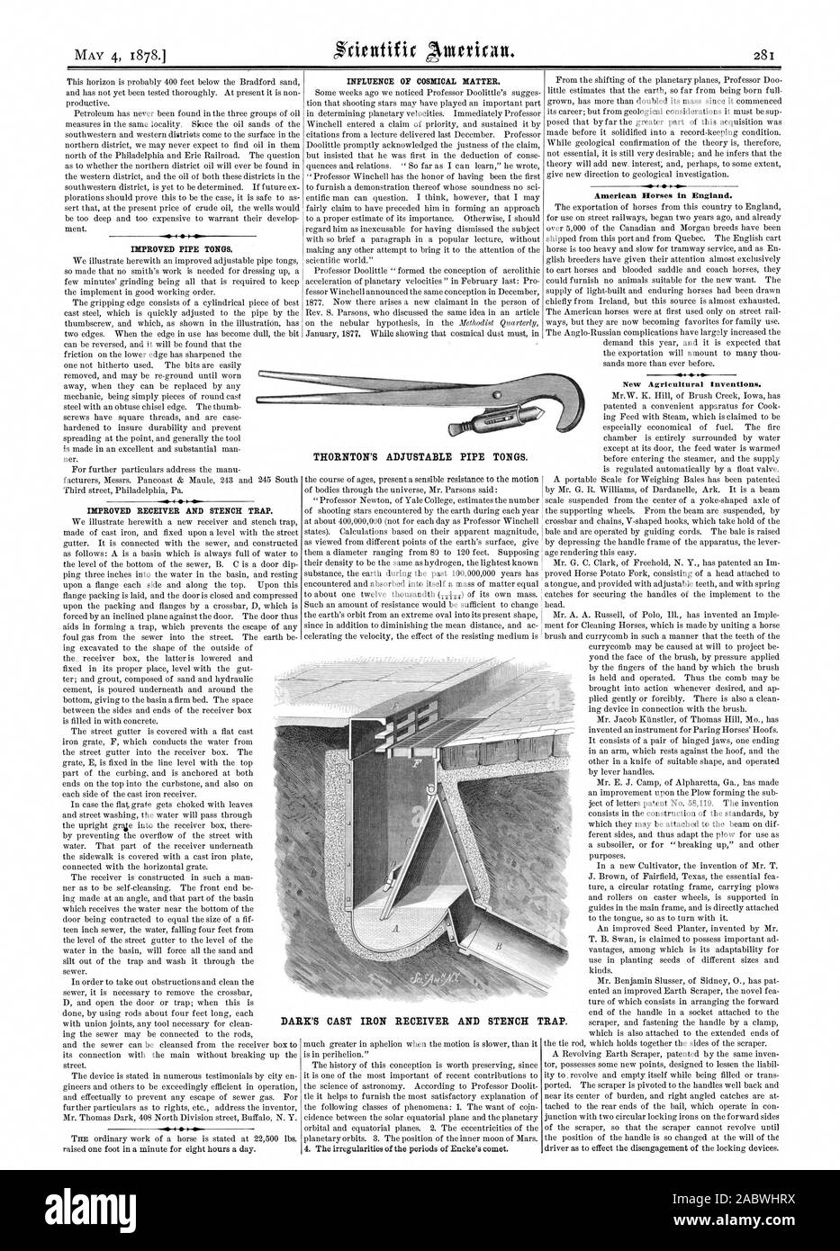 Darks cast iron receiver hi-res stock photography and images - Alamy