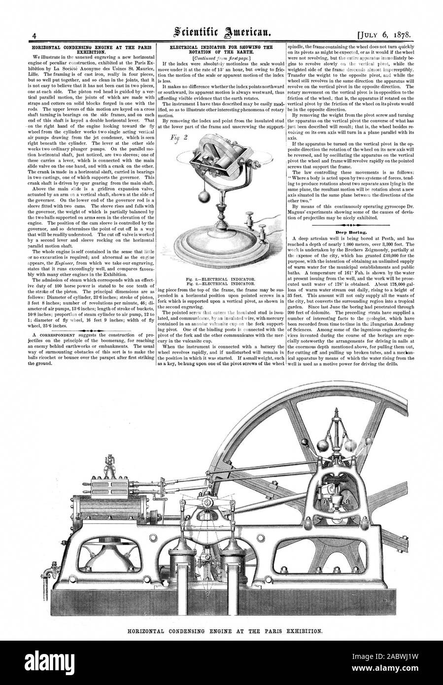 Horizontal condensing engine hi-res stock photography and images - Alamy