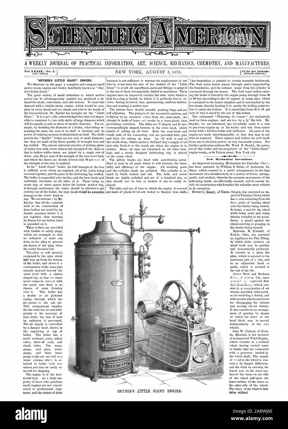 Snyders little giant engine hi-res stock photography and images - Alamy