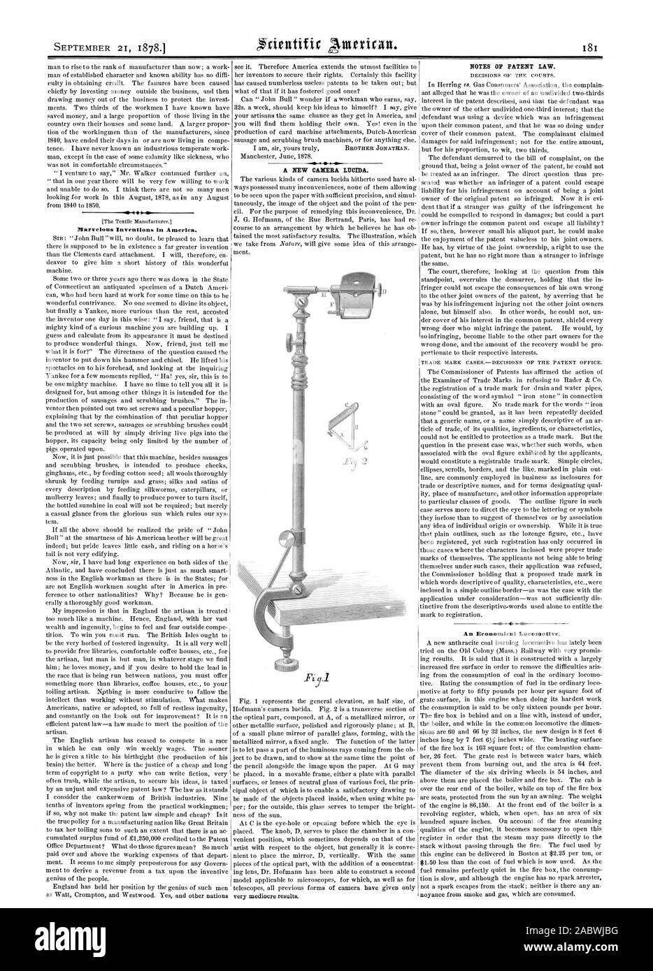 Marvelous inventions Black and White Stock Photos & Images - Alamy