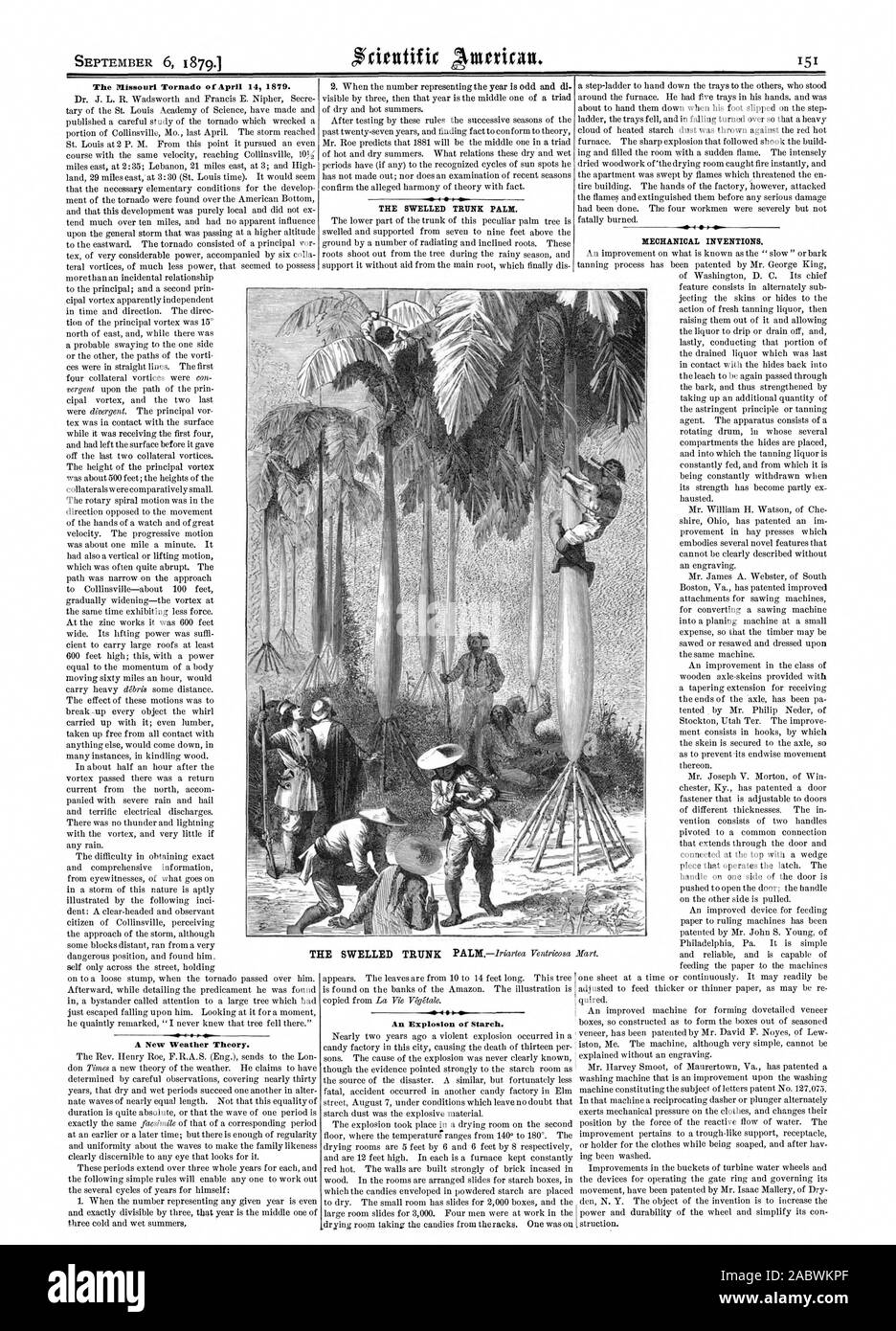 SEPTEMBER 6 1879.1 The Missouri Tornado of April 14 1879. P THE SWELLED ...