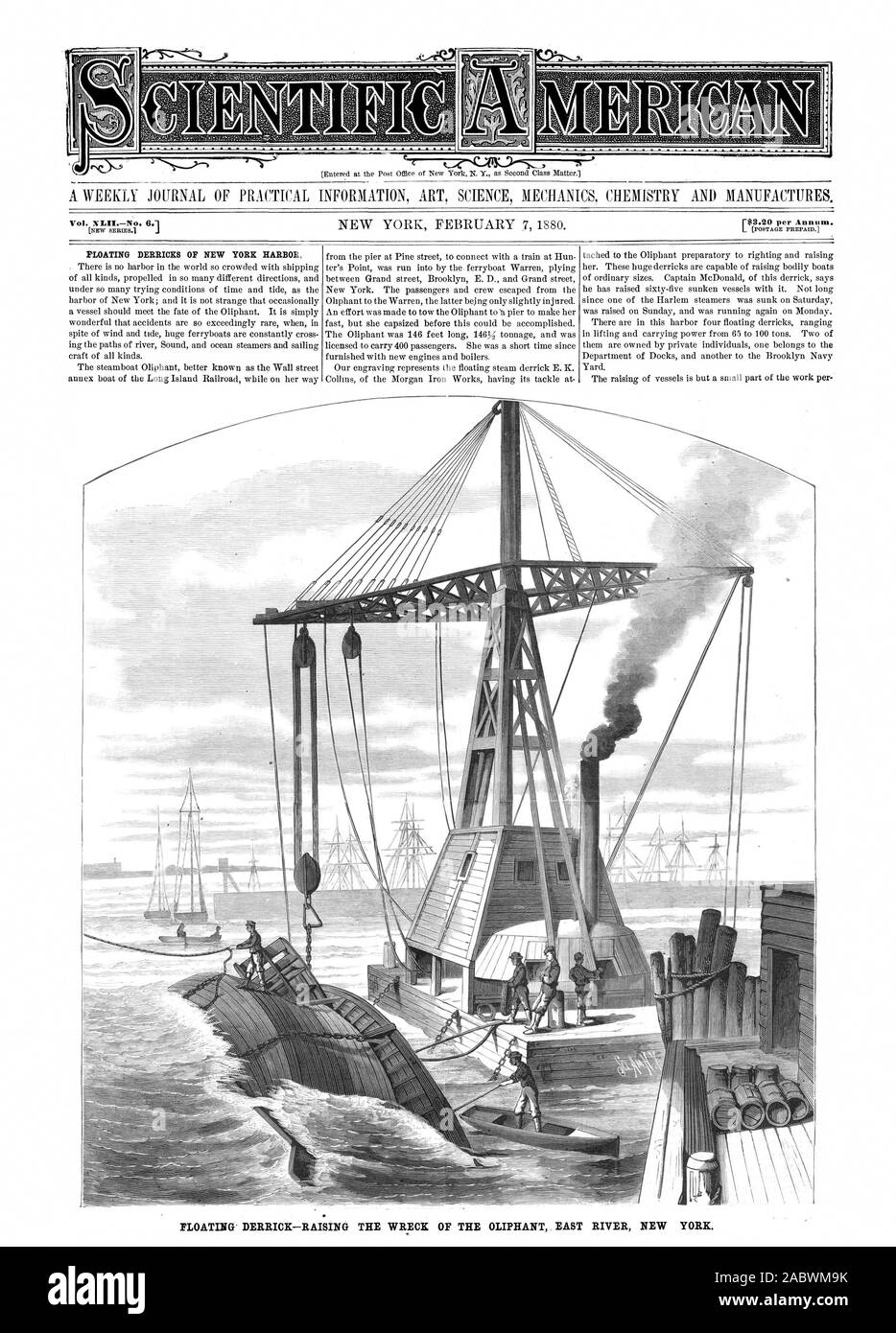 Floating derrick raising hi-res stock photography and images - Alamy