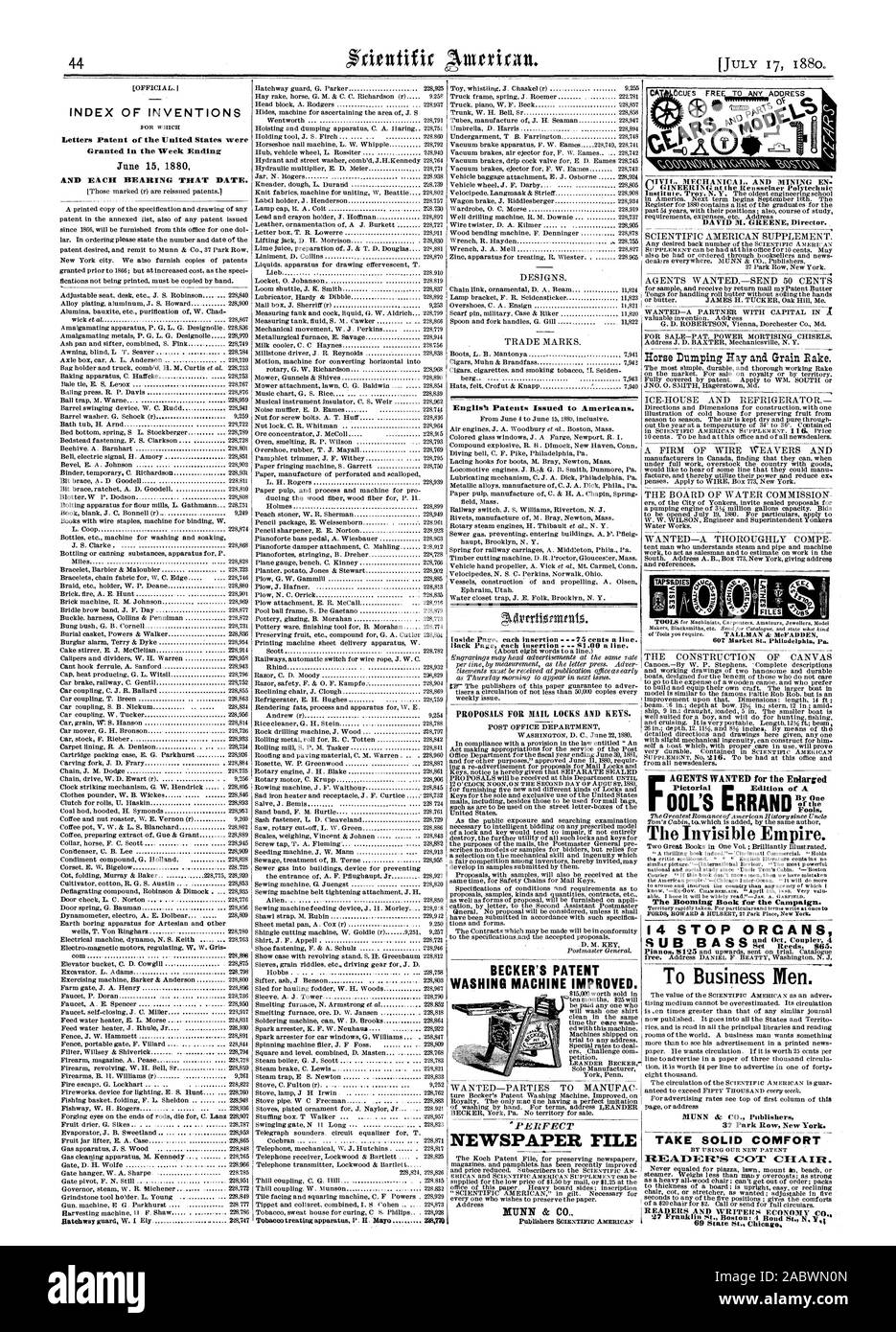 Trade marks english patents issued hi-res stock photography and images ...