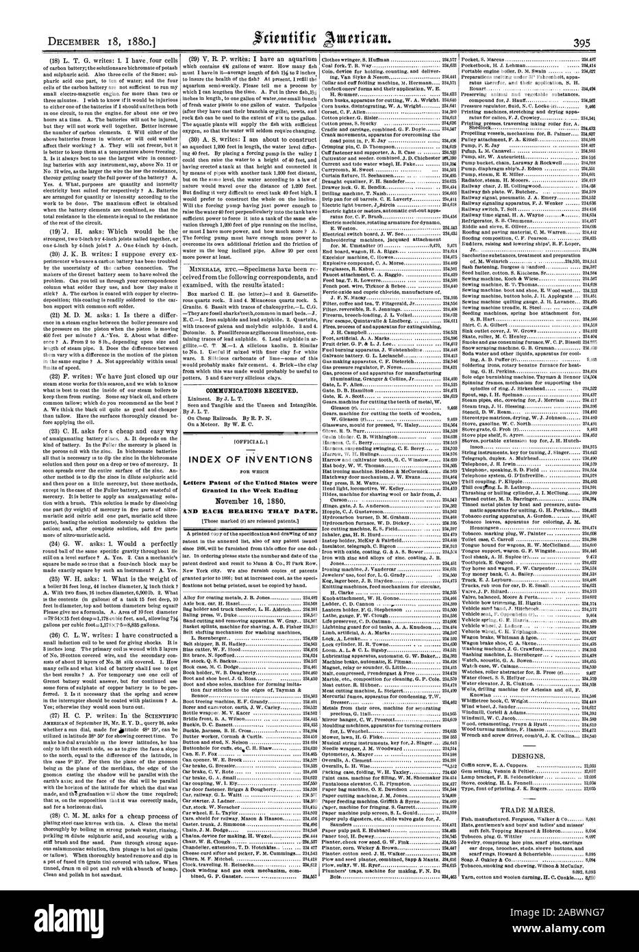 12 november 1880 hi-res stock photography and images - Alamy