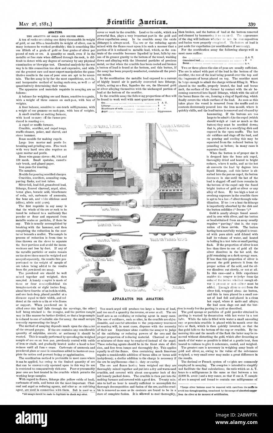 Assaying hi-res stock photography and images - Alamy