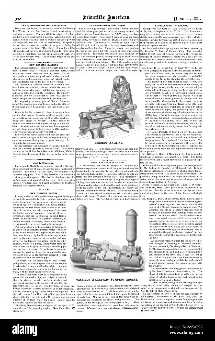 Gaskills hydraulic pumping engine hi-res stock photography and images ...