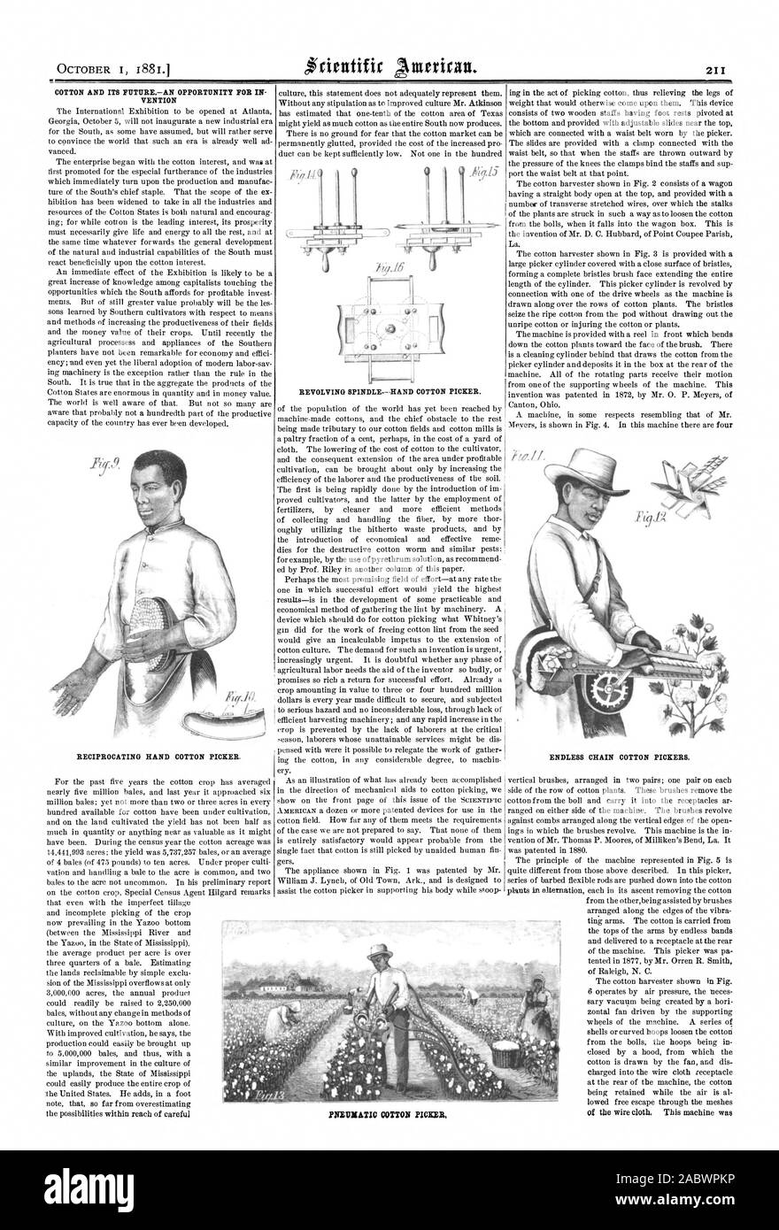 Cotton picker spindle hi-res stock photography and images - Alamy