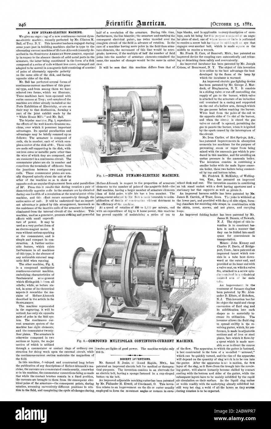 Recent scientific inventions hi-res stock photography and images - Alamy