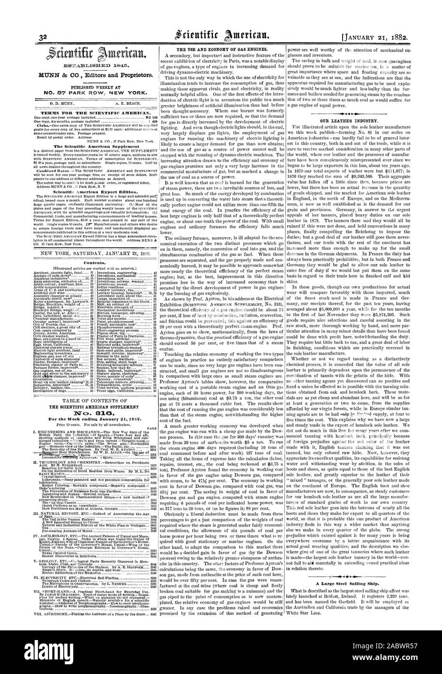 Gas industry 1882 hi-res stock photography and images - Alamy