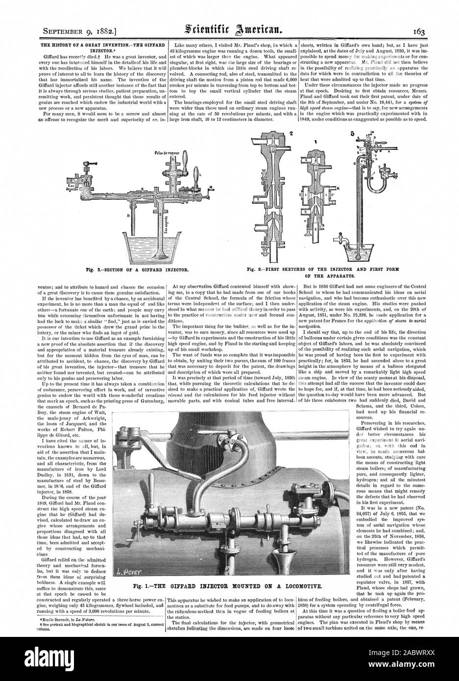 1the giffard injector mounted hi-res stock photography and images - Alamy