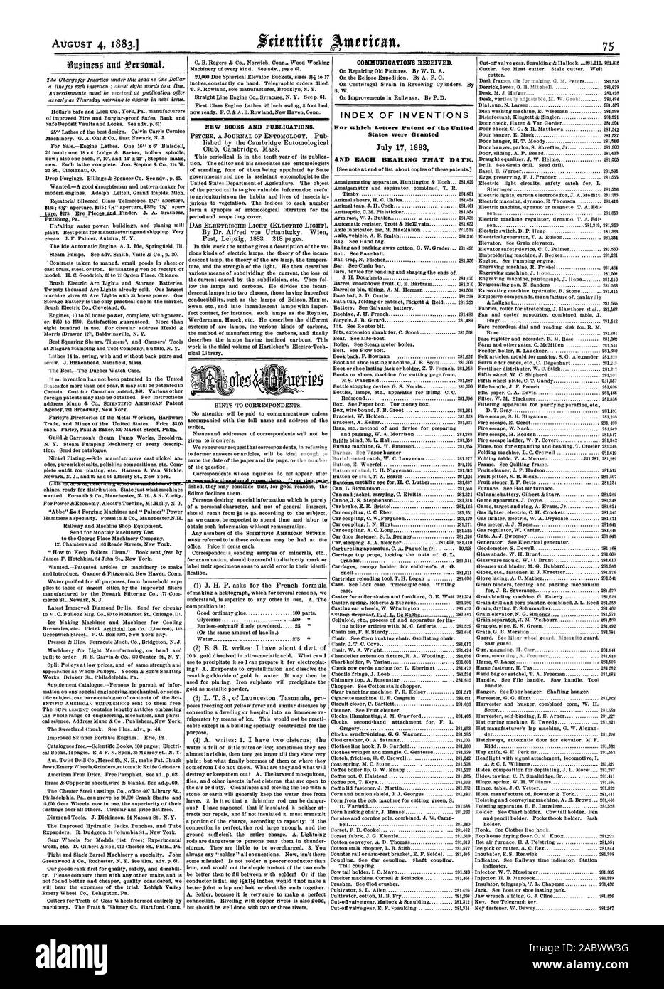 Inventions lettere patent hi-res stock photography and images - Alamy