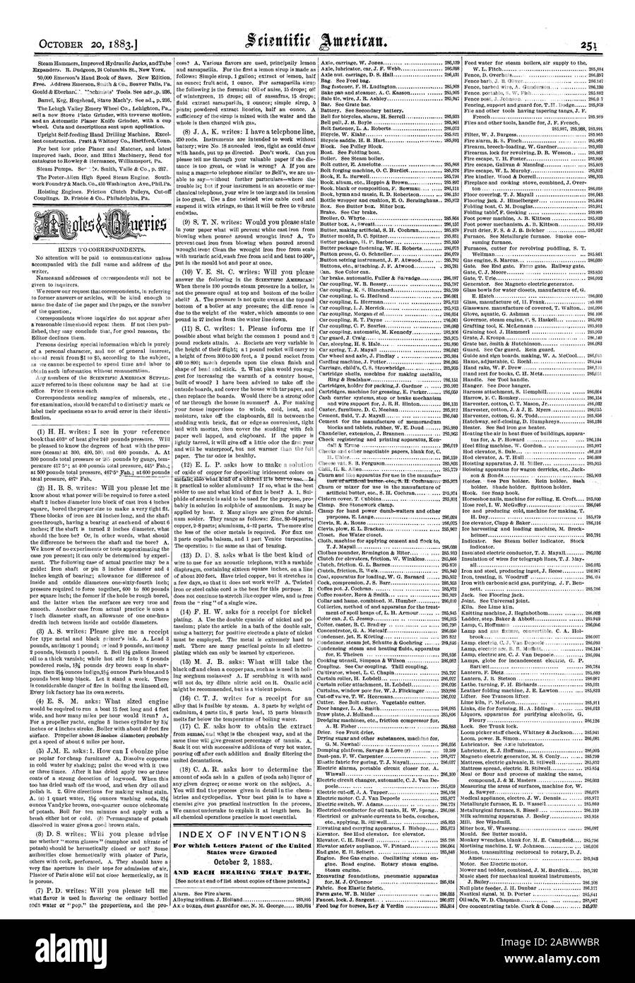 Inventions for letters patent Black and White Stock Photos & Images - Alamy