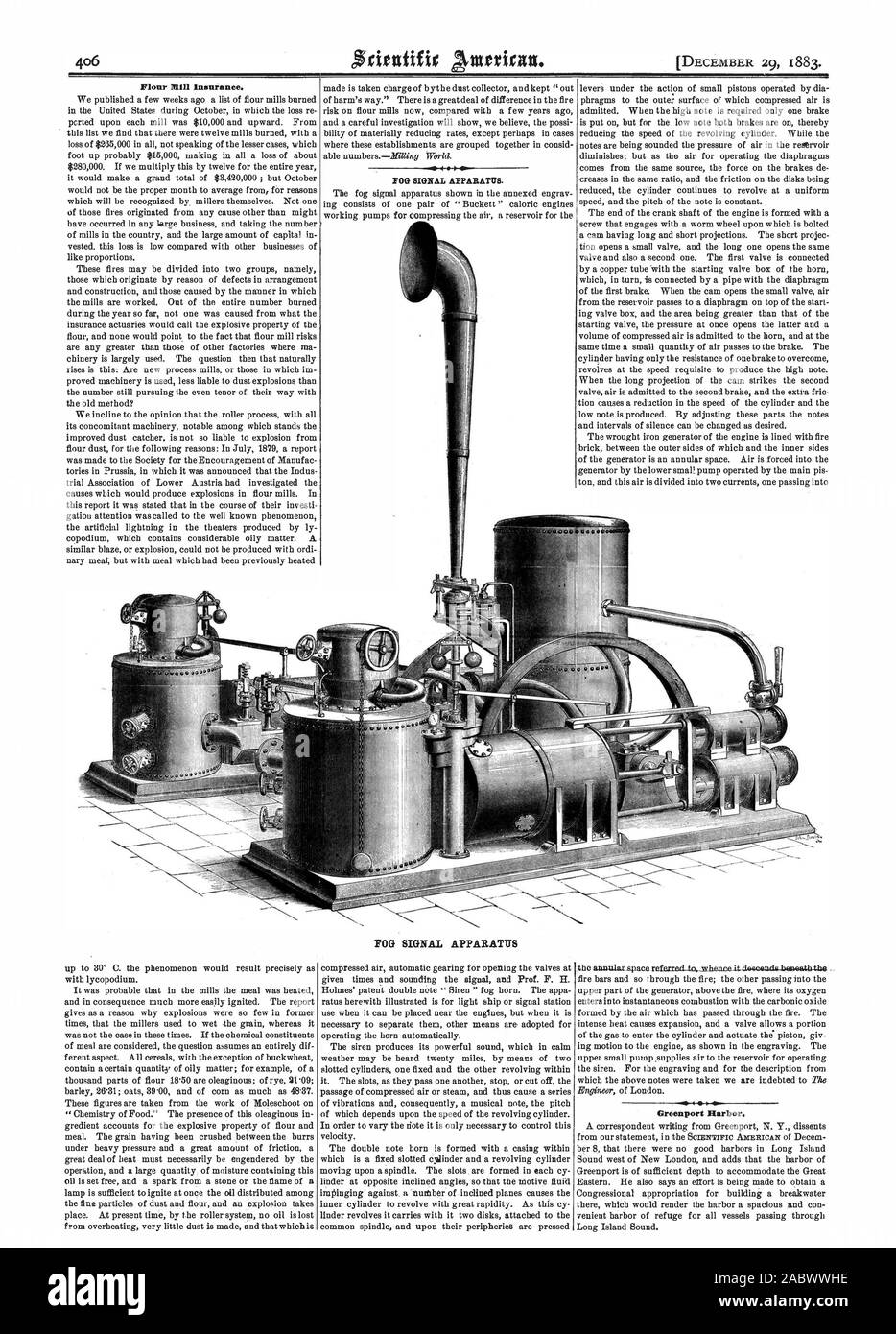 Fog signal apparatus Cut Out Stock Images & Pictures - Alamy