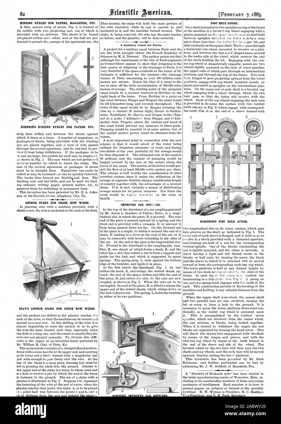 Binding eyelet for papers magazines etc hi-res stock photography and ...