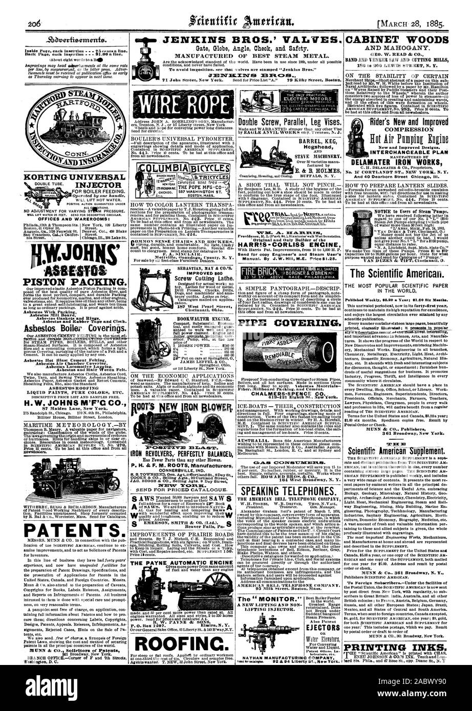 American bem telephone company ejectors hi-res stock photography and ...