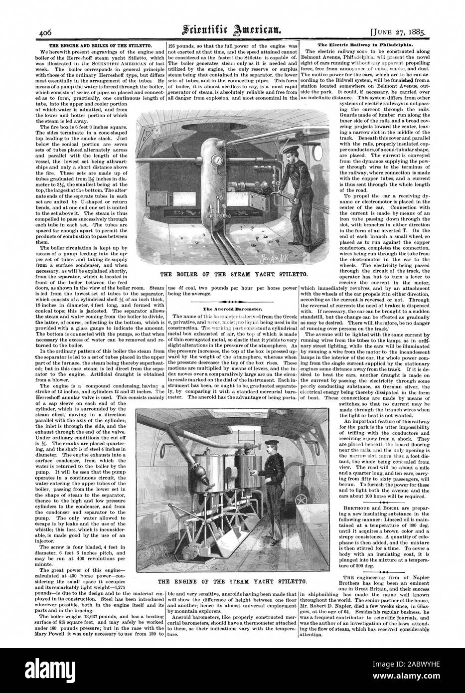 Barometer inventor hi-res stock photography and images - Alamy