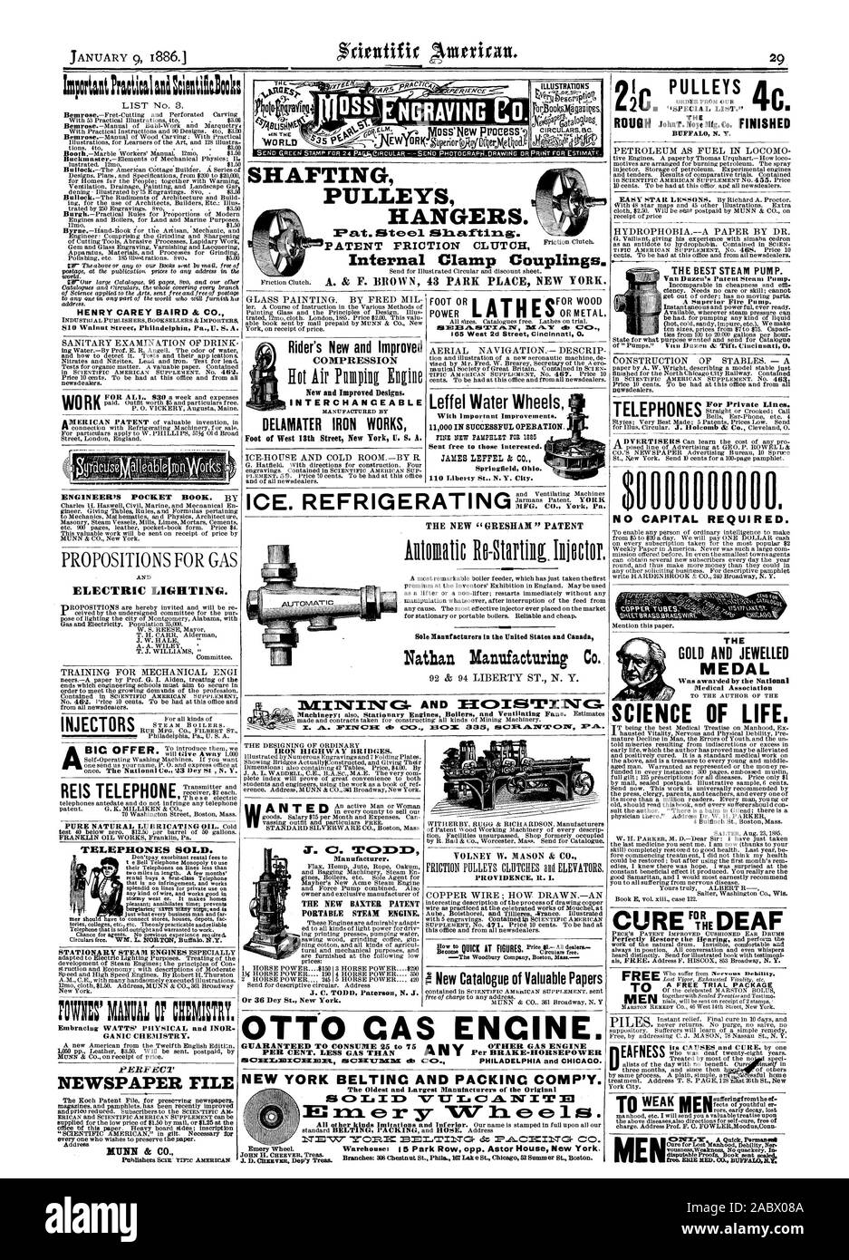 Steel patent friction clutch internal clamp couplings Black and White ...