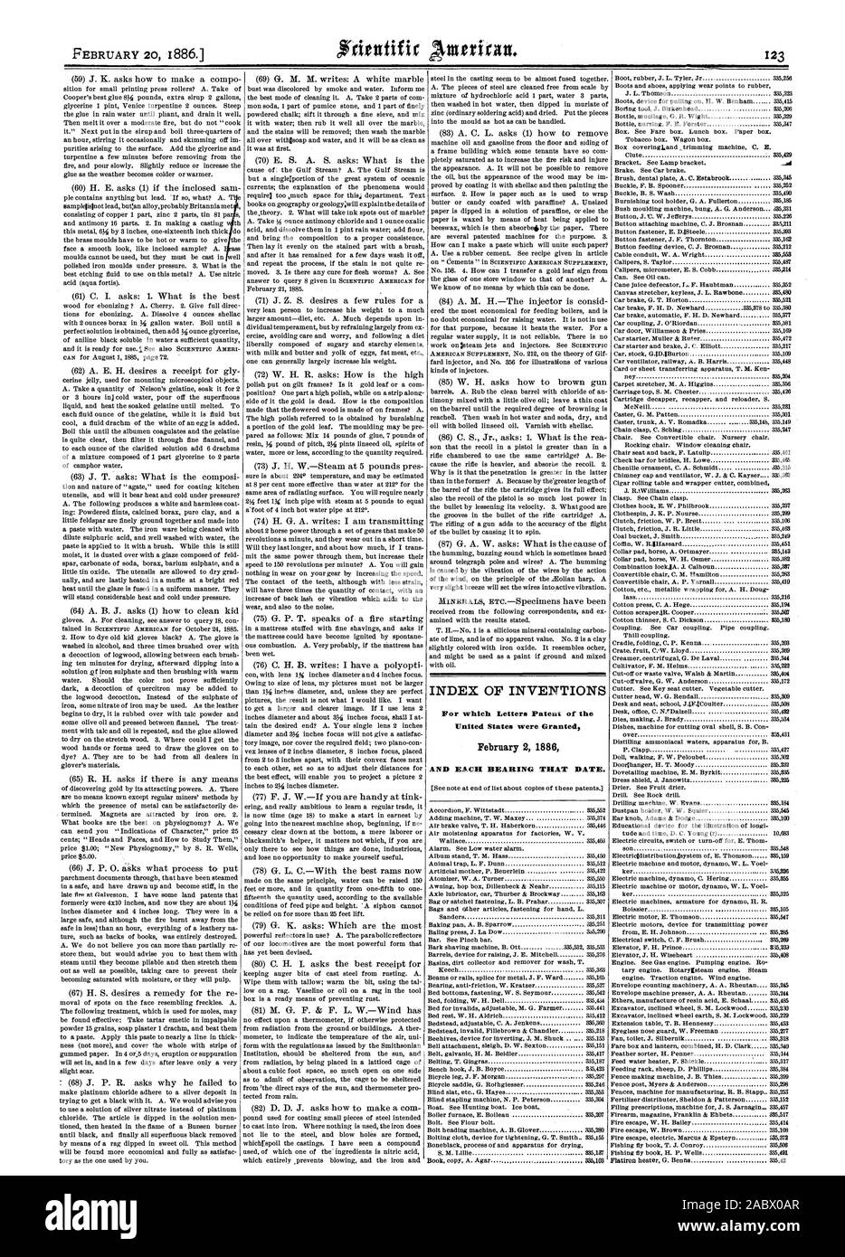 20 february 1886 hi-res stock photography and images - Alamy