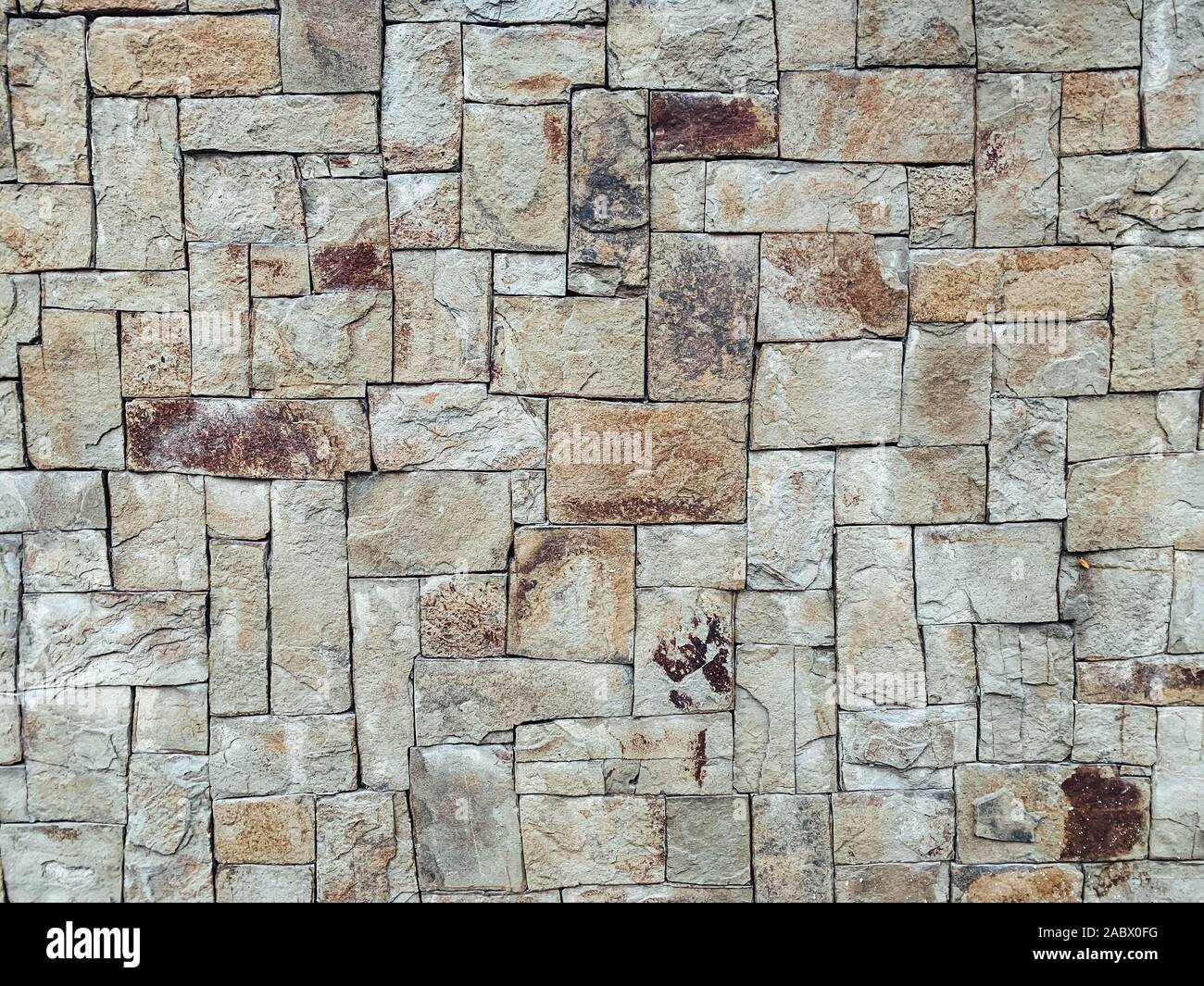 old vintage stone wall structure as background Stock Photo - Alamy